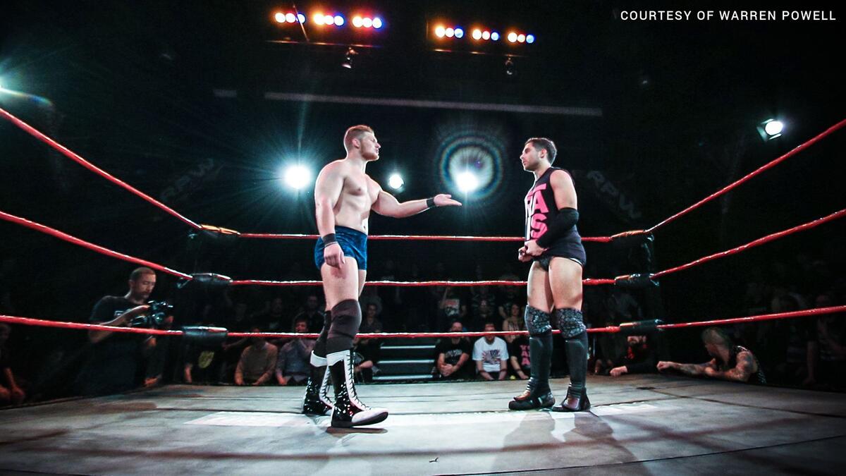 Noam Dar vs. Josh Bodom - Cruiserweight Classic qualifying match at ...