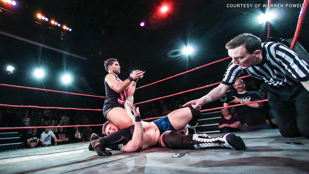 Noam Dar vs. Josh Bodom - Cruiserweight Classic qualifying match at ...