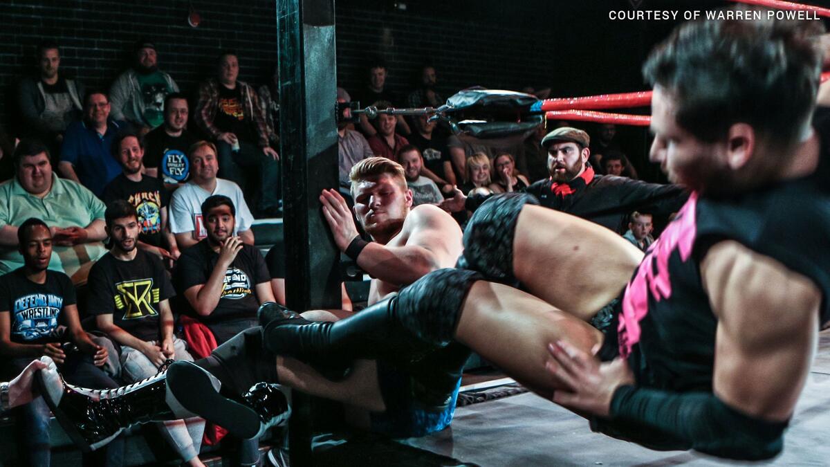 Noam Dar vs. Josh Bodom - Cruiserweight Classic qualifying match at ...