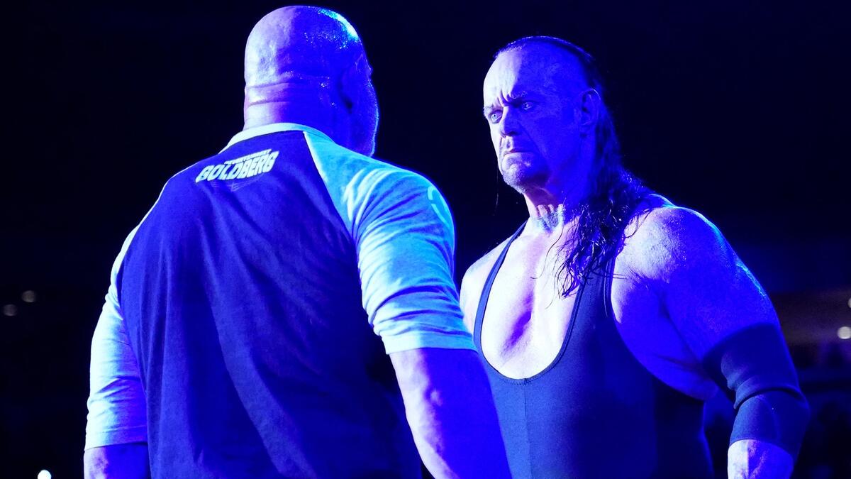 Goldberg and The Undertaker meet face-to-face: photos | WWE