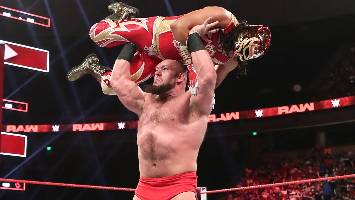 Lars Sullivan attacks Lucha House Party: Raw, June 3, 2019 | WWE
