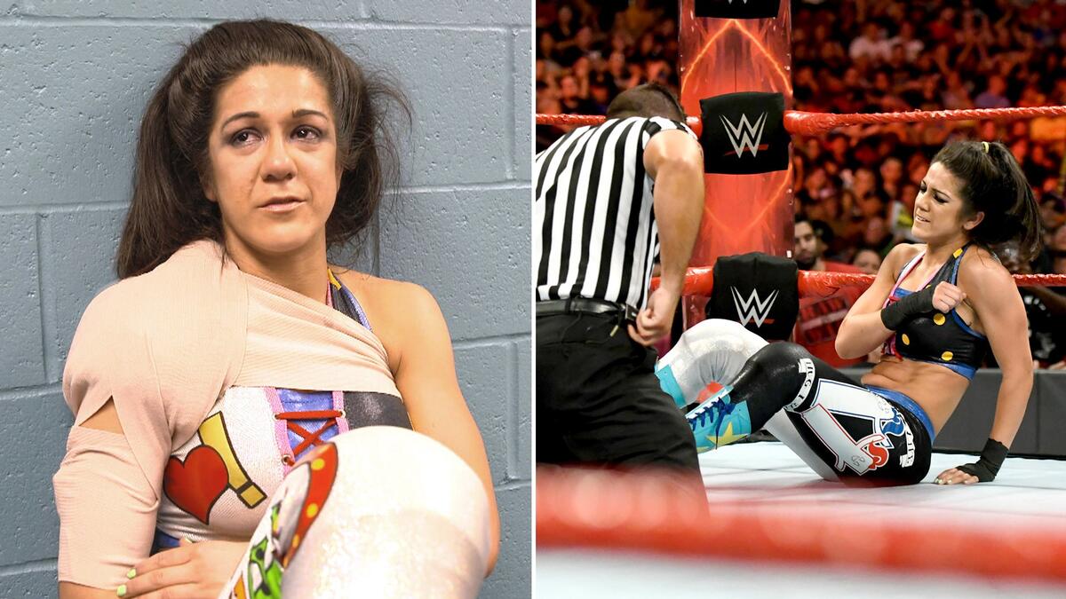 WWE Superstars react to Bayley's shoulder injury | WWE